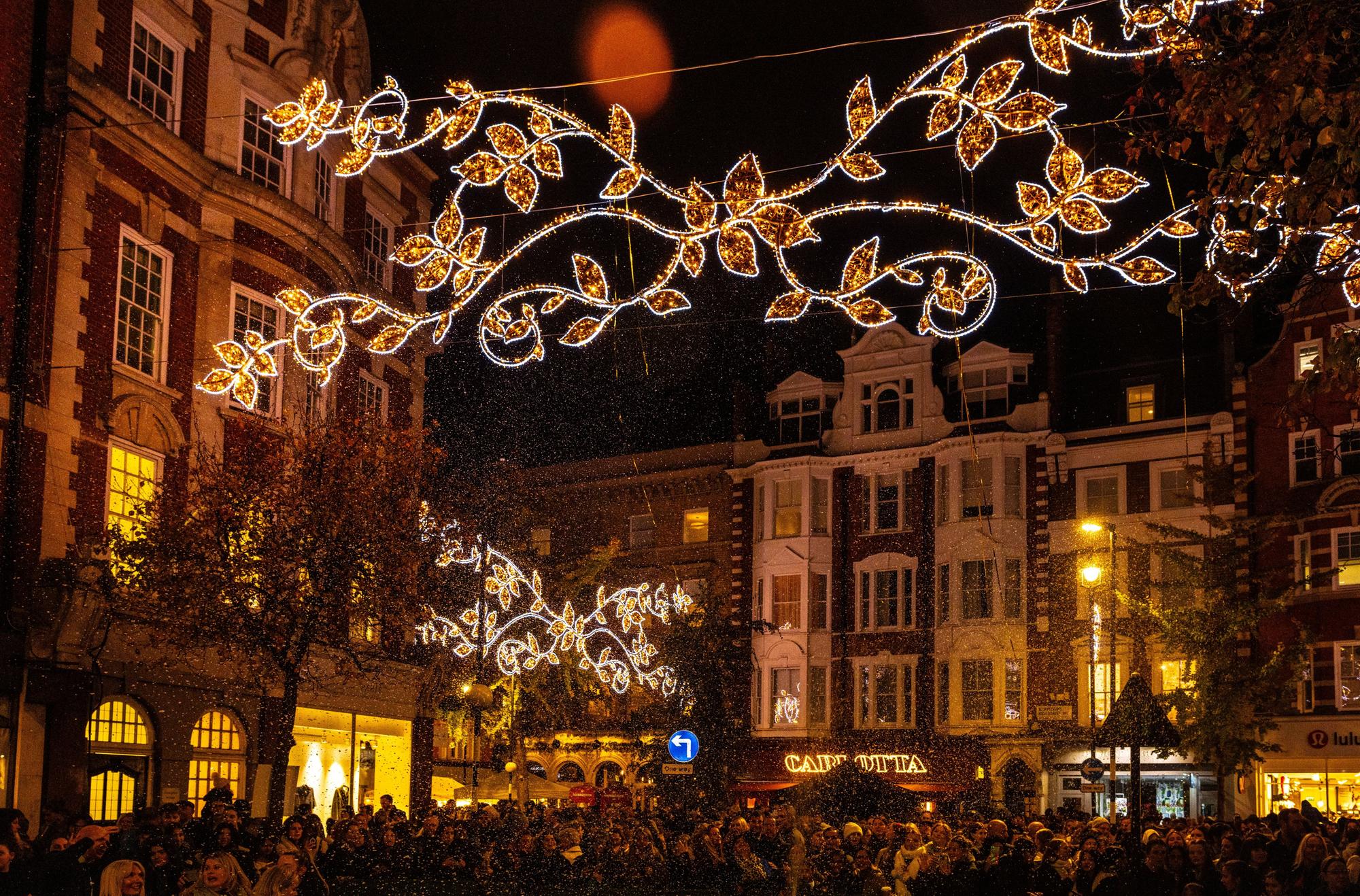 Marylebone Village gets ready to light up for Christmas