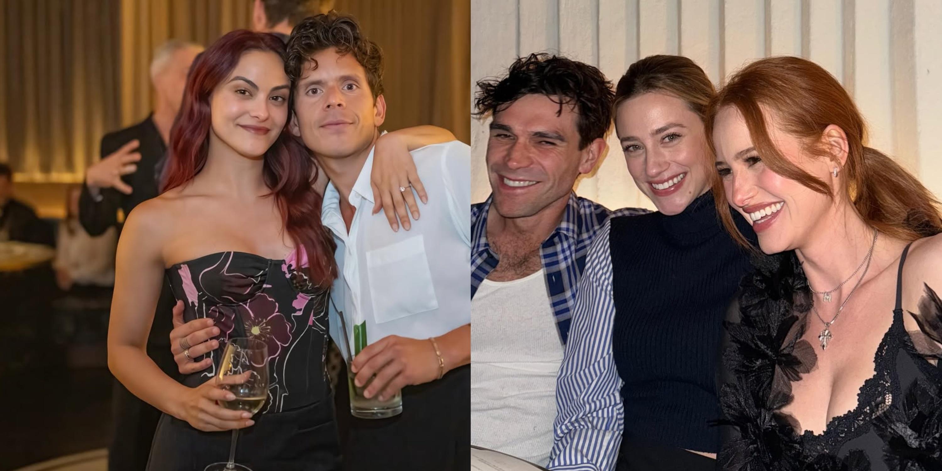 ‘Riverdale’ cast reunites at Camila Mendes, Rudy Mancuso's surprise ...