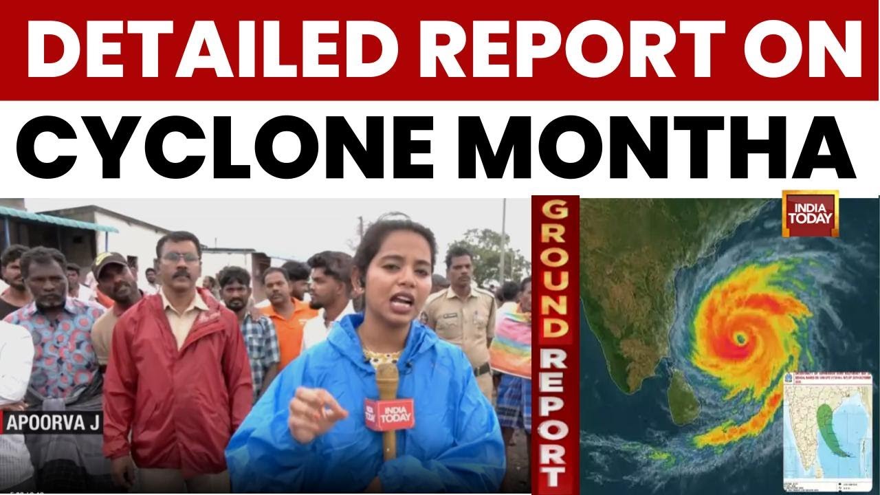 Cyclone Montha News: AP on High Alert Post-Cyclone Monta; Restoration ...