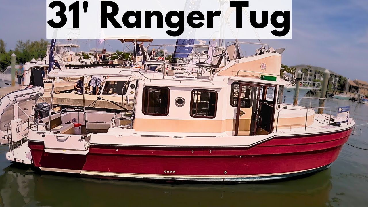 Diesel or Outboard? Full Tour of This 31' Ranger Tug Pocket Yacht
