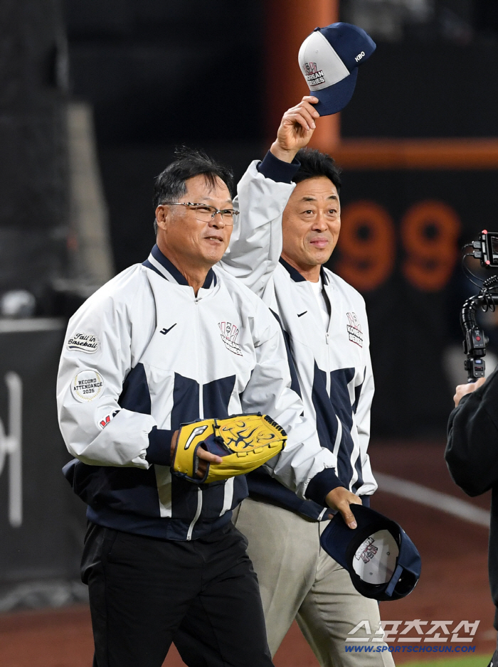Old Dae-sung Cho Kyung-taek Eagles winning battery