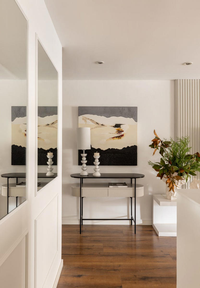 La interiorista Mar Gausachs diseña un salón-comedor amplio y luminoso ...