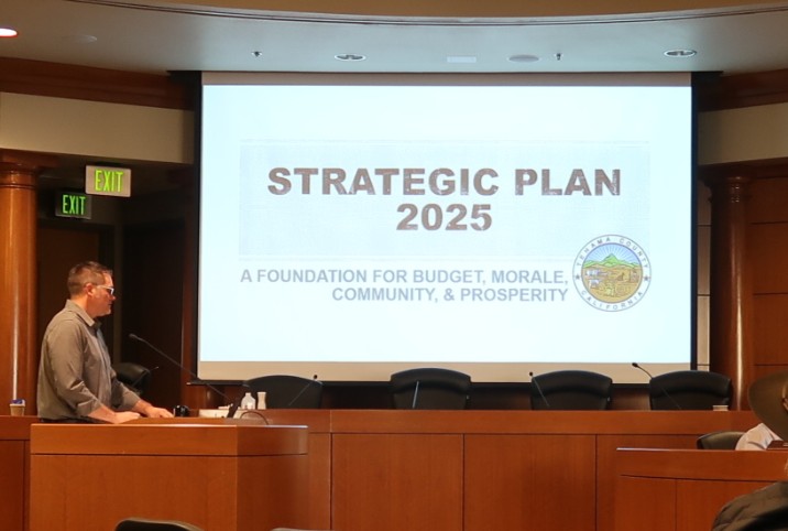 County strategic plan discussion at supervisors meeting