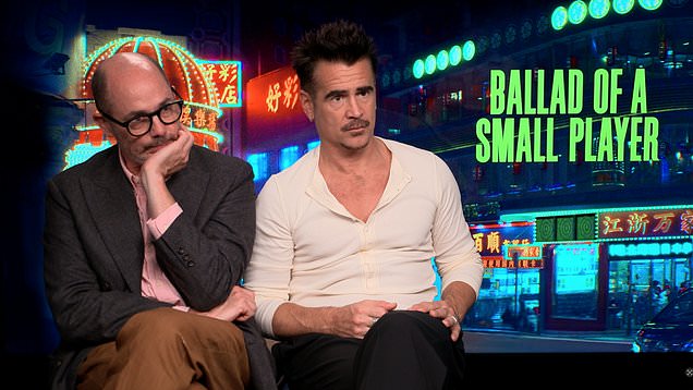 Colin Farrell was 'pretty raw' by the end of filming Edward Berger's ...