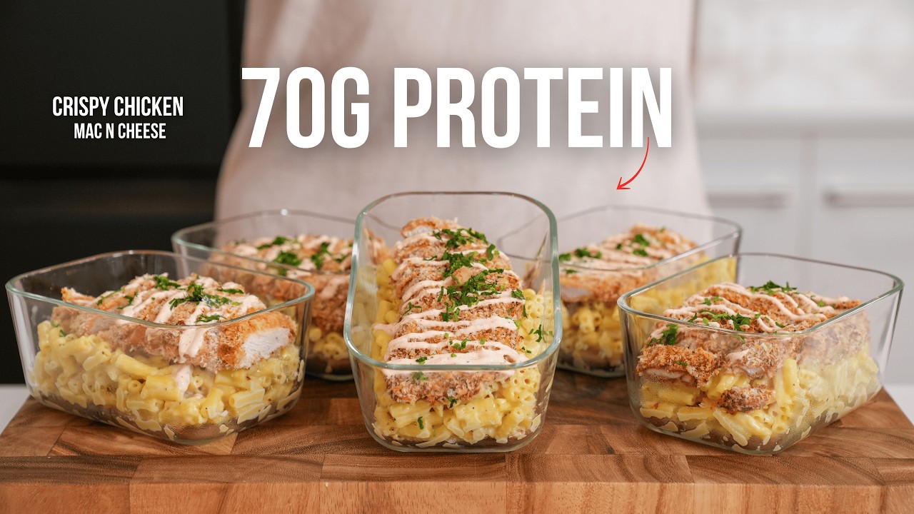 Easy High-Protein Meal Prep – 70g Per Serving