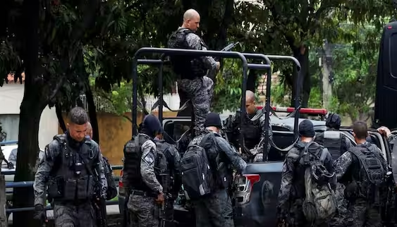 Deadly police attack on drug mafia 'Red Commandos' in Brazil, bombs ...