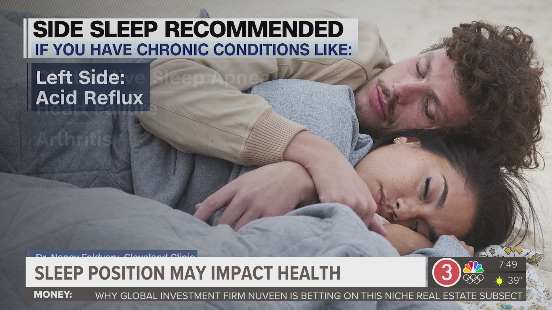 How your sleeping position could be affecting your health
