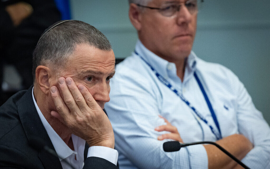 Likud boots Edelstein from defense panel for ‘violations of faction ...