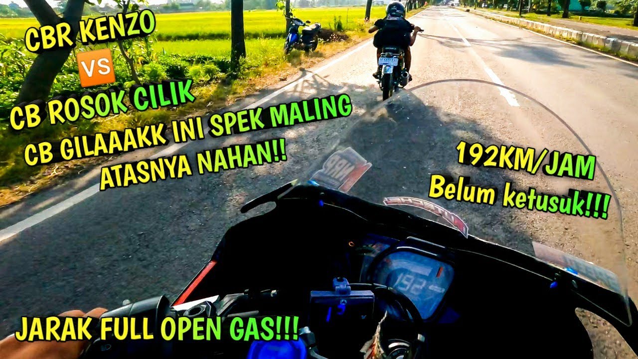 CB Rosok Cilik vs CBR Kenzo – CB Akhirnya Tahan!
