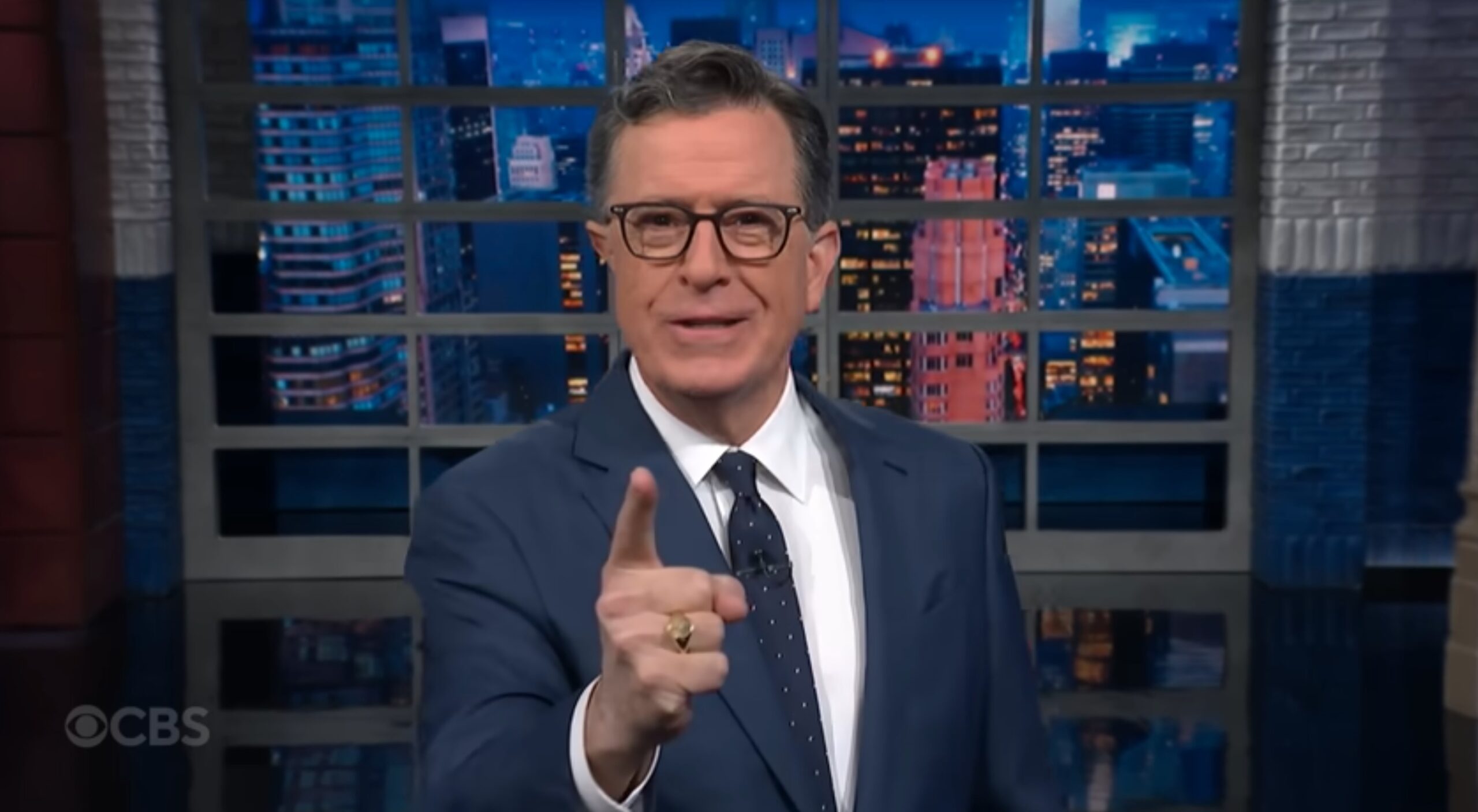 Trump lashes out at 'dead man walking' Stephen Colbert, demands CBS ...