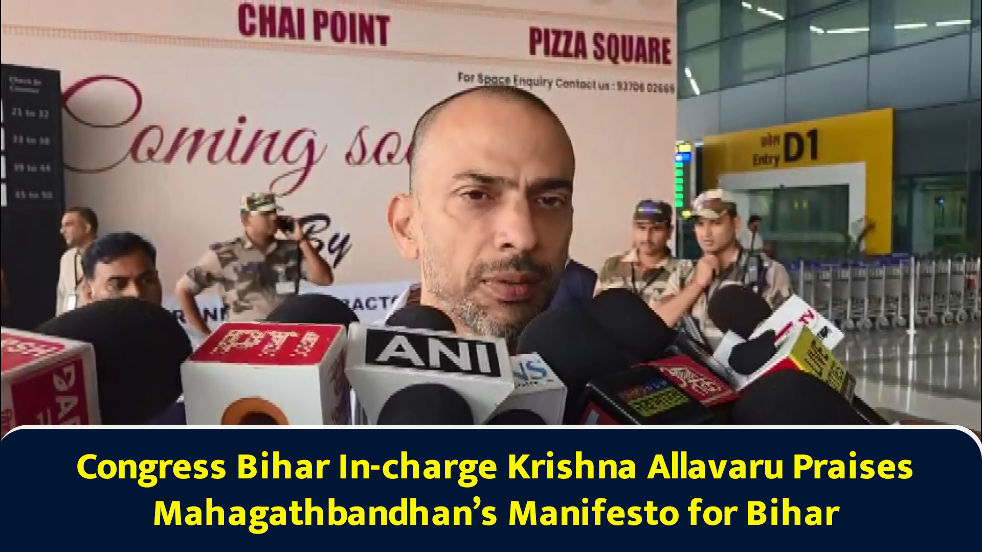 Congress Bihar In-charge Krishna Allavaru Praises Mahagathbandhan’s ...