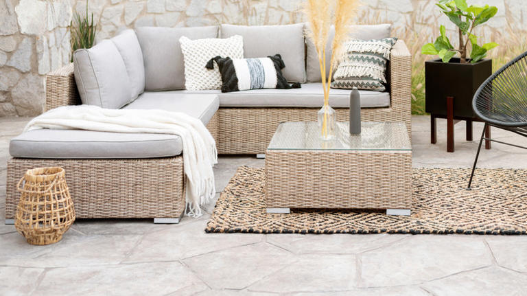 The Small Patio Design Trick That Will Make Your Space Feel Bigger