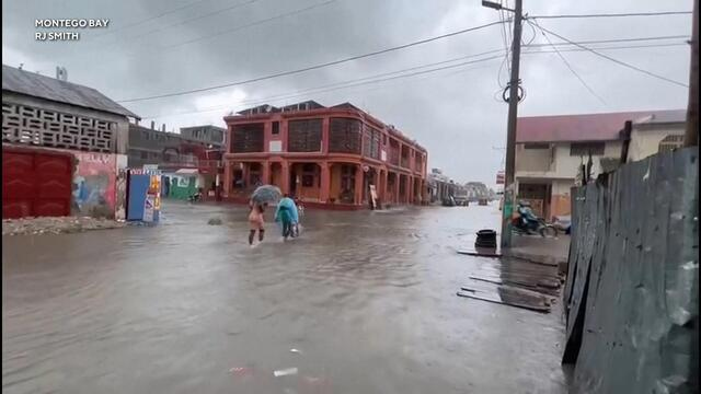 Hurricane Melissa survivor describes storm making landfall: "It was ...