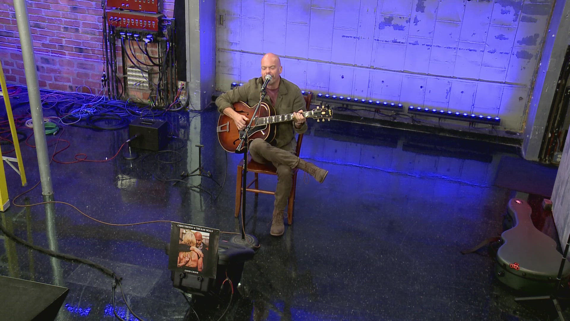 Chris Vincent brings soulful slide guitar to WWL Morning Show