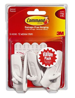 Command hook hacks for organizing every room