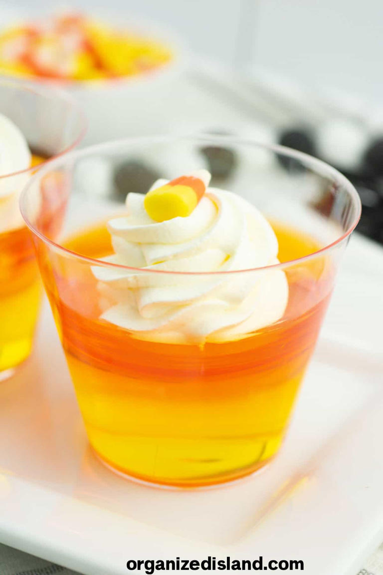 Candy Corn Jello