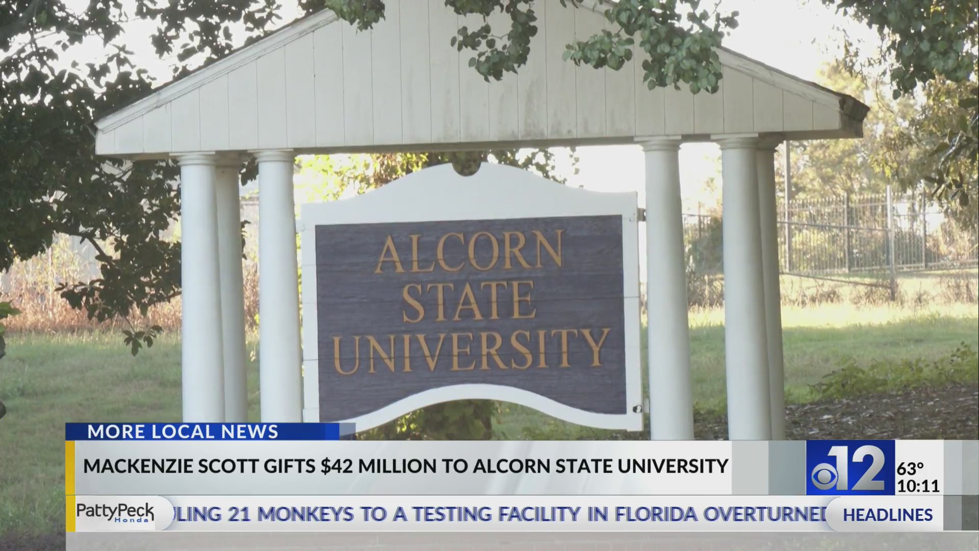 MacKenzie Scott gifts $42 million to Alcorn State University