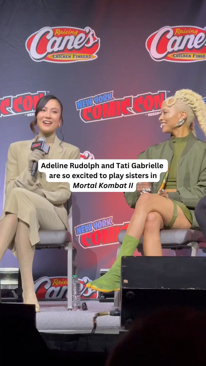 Adeline Rudolph and Tati Gabrielle Are Excited To Play Sisters in ...