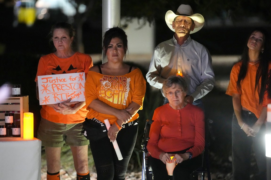 Vigil for Preston Lord two years after 'Gilbert Goons' killing