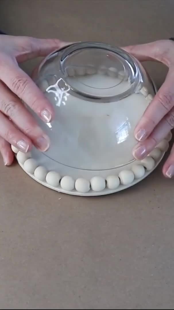 Flip a #DollarTree bowl upside down... 👀