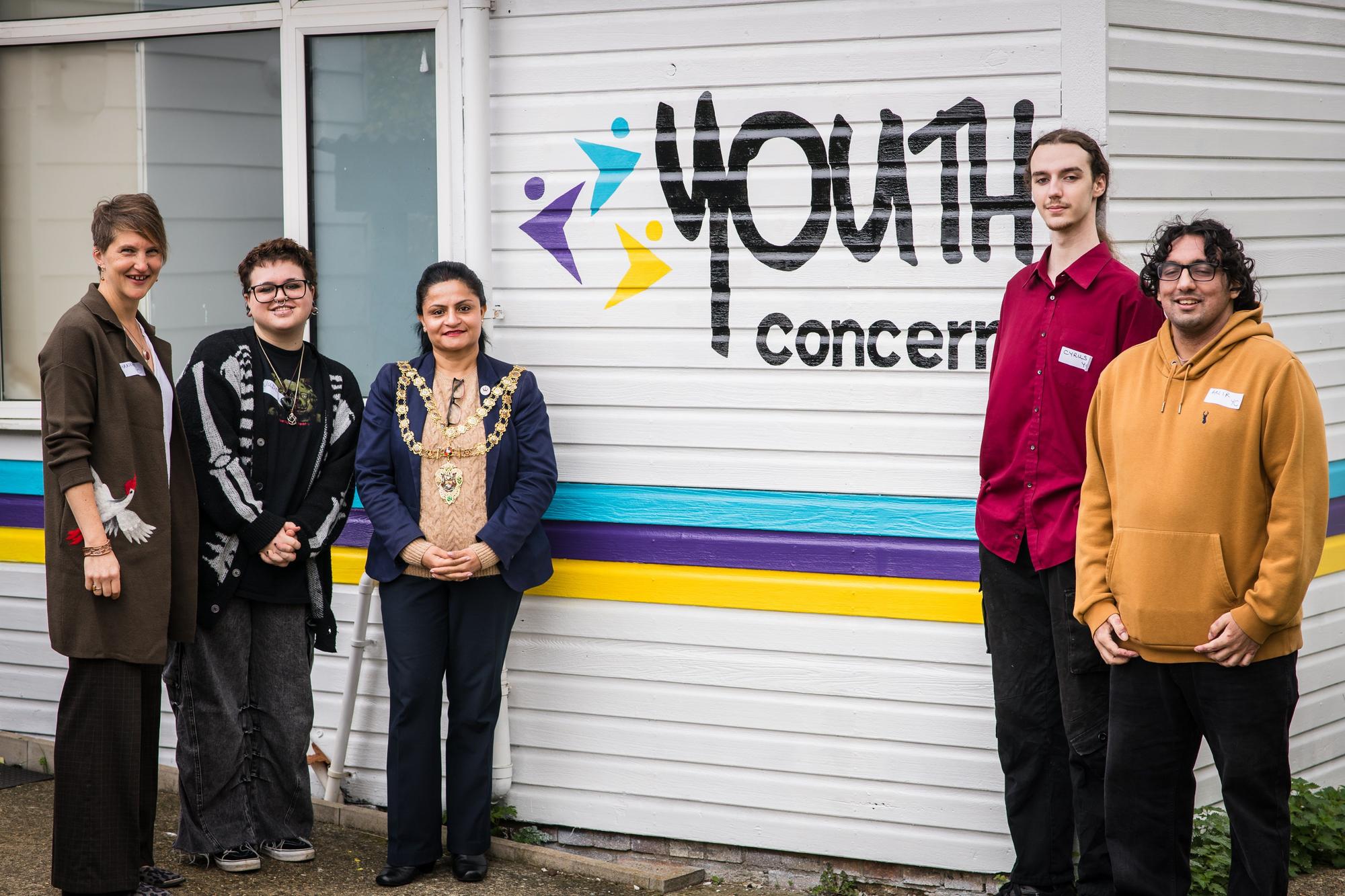 Young people take the lead in launching Youth Concern’s new brand
