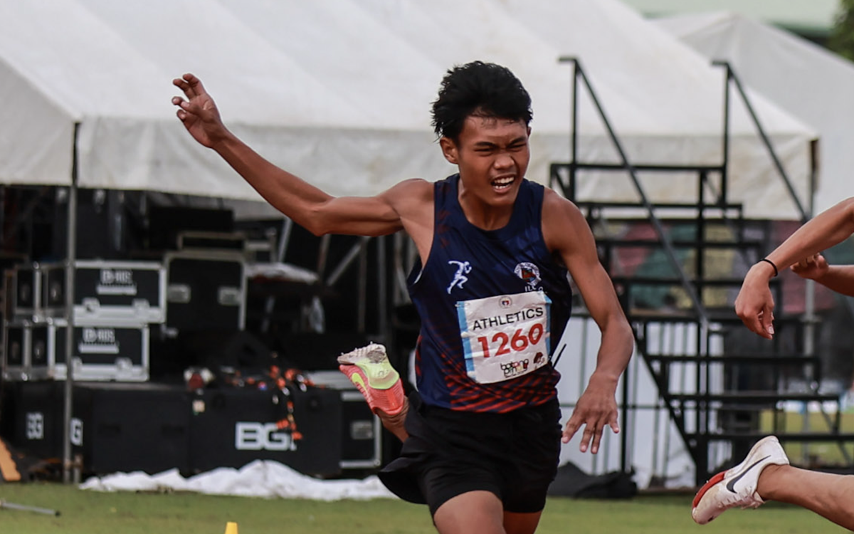 Iloilo City’s Kian Labar rules 2025 Batang Pinoy 100m dash