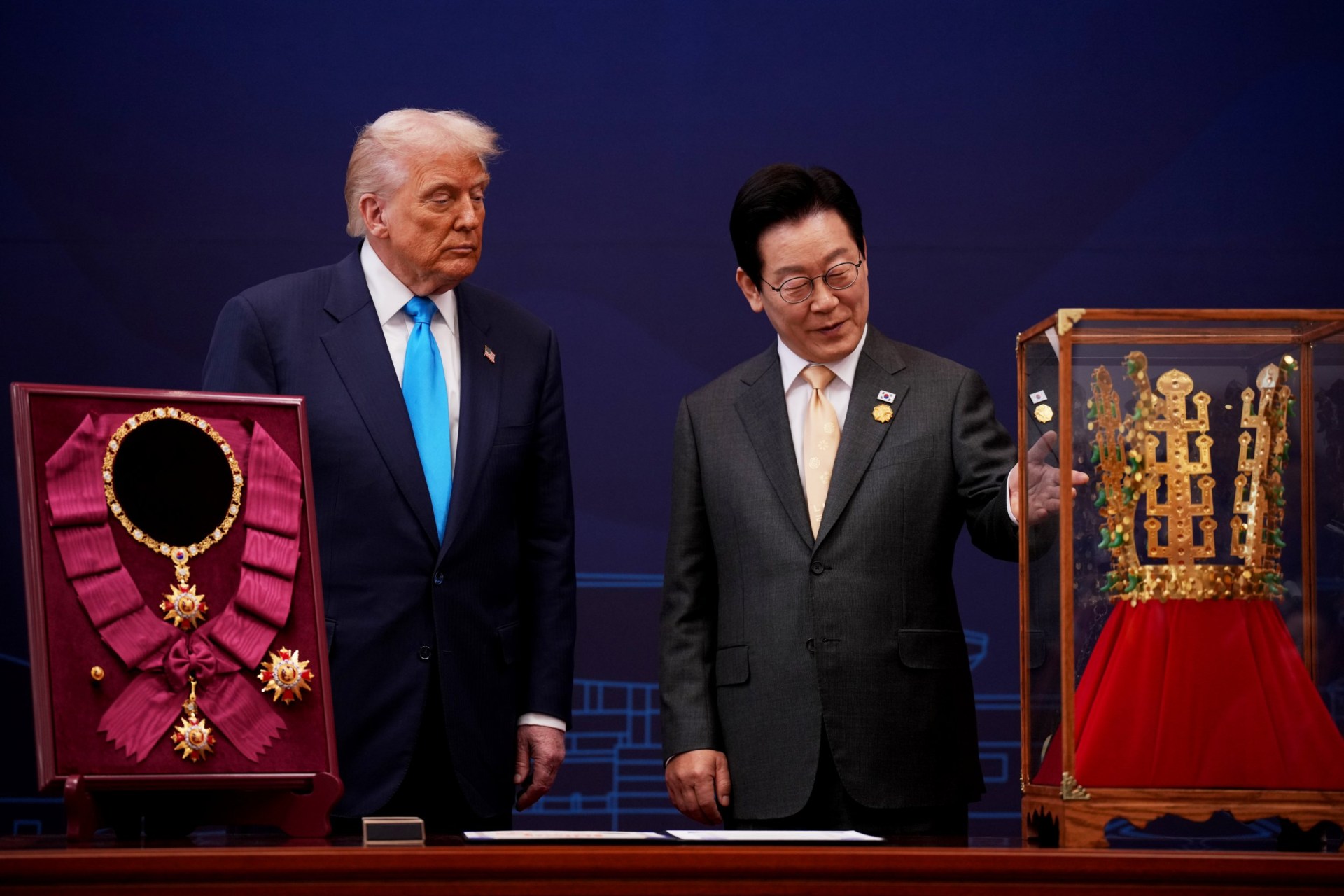 Trump Receives Golden Crown Amid 'No Kings' Protests