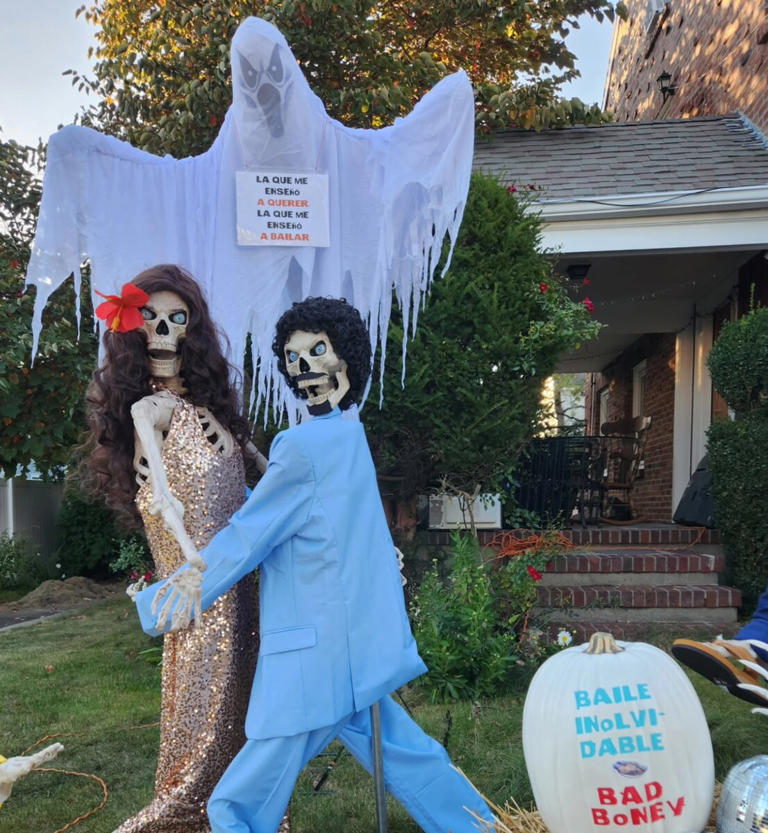 A Bad Bunny Halloween tribute is taking over Boston, and the creator is ...