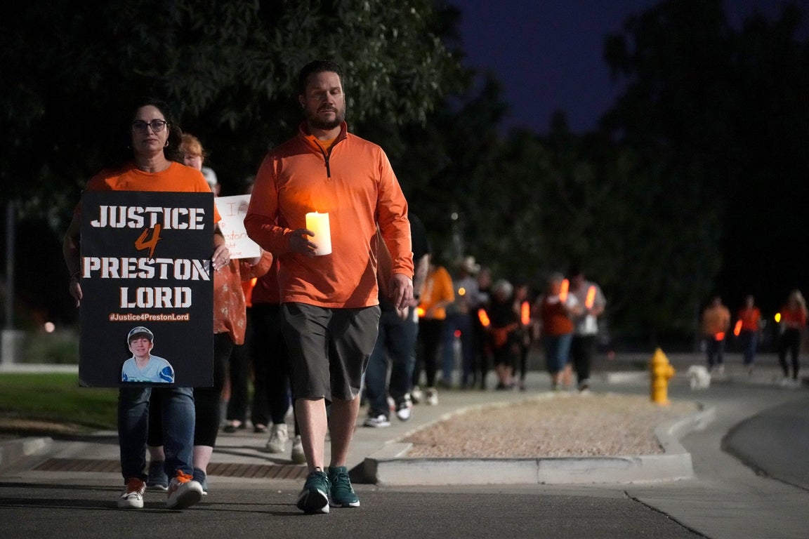 Vigil for Preston Lord two years after 'Gilbert Goons' killing