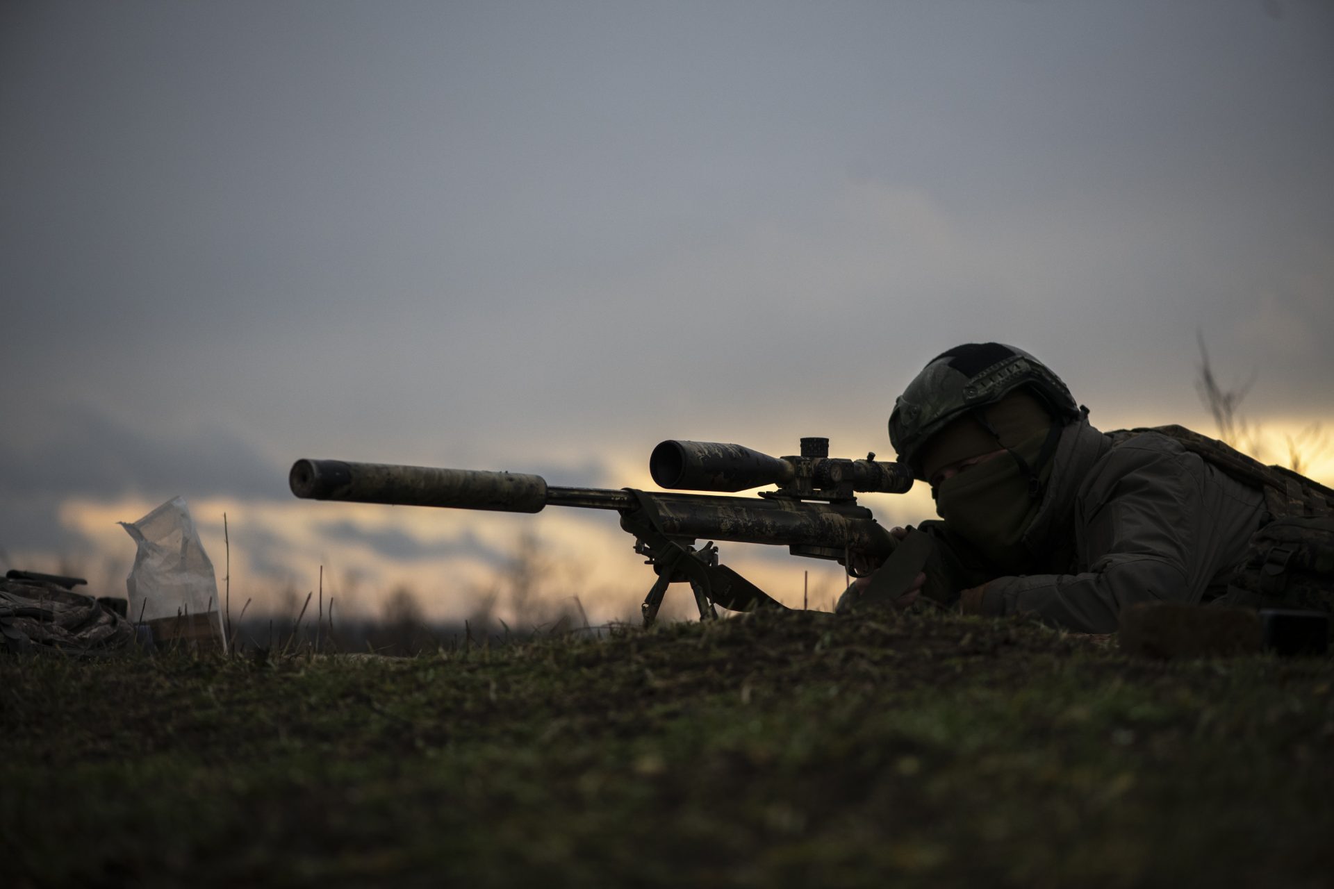Inside the frontline reality of a Ukrainian sniper