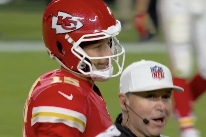 Patrick Mahomes interaction with NFL referee during game raises questions