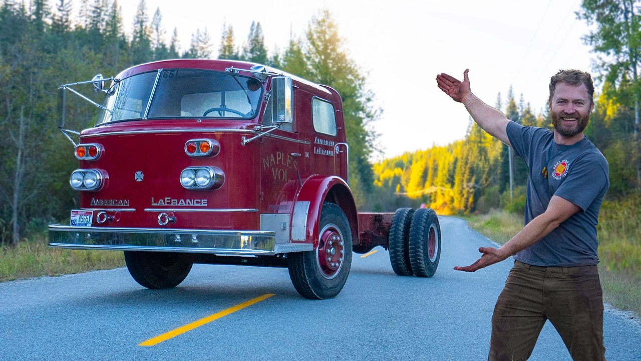 I drove a 12V Cummins swapped fire truck!🚒