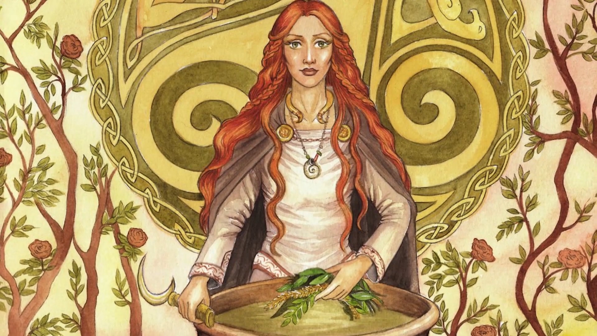 Brigid Celtic Goddess of Fire Healing and Inspiration