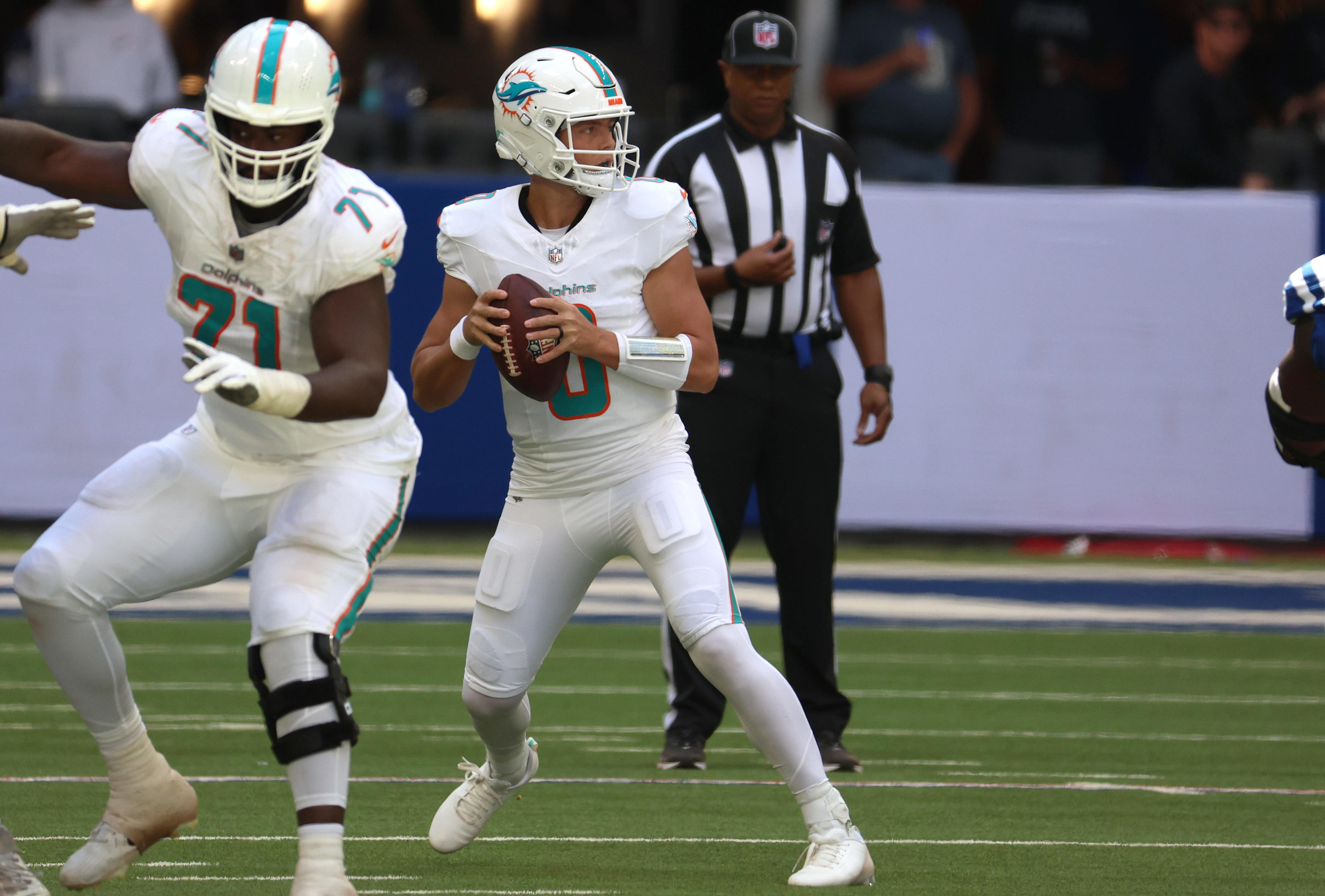 The Dolphins' backup quarterback competition is decided, at least for now