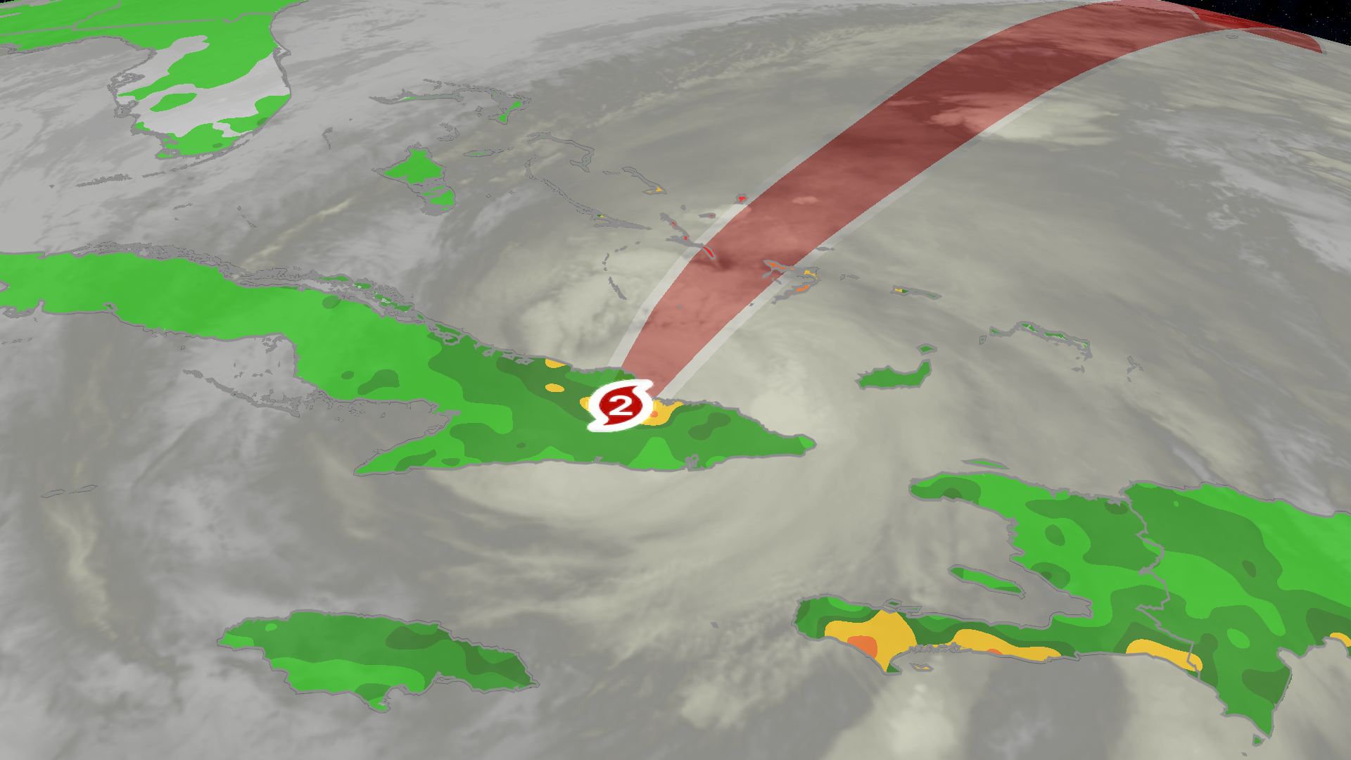 Hurricane Melissa Maps Tracker: Forecast Track, Rainfall, Winds ...