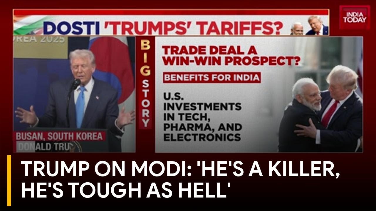 Trump Mimics Modi, Calls Him A 'Killer'; Claims He Stopped India-Pak War
