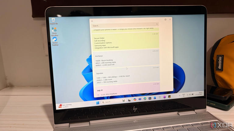Sticky Notes is an unsung hero of my productive workflow