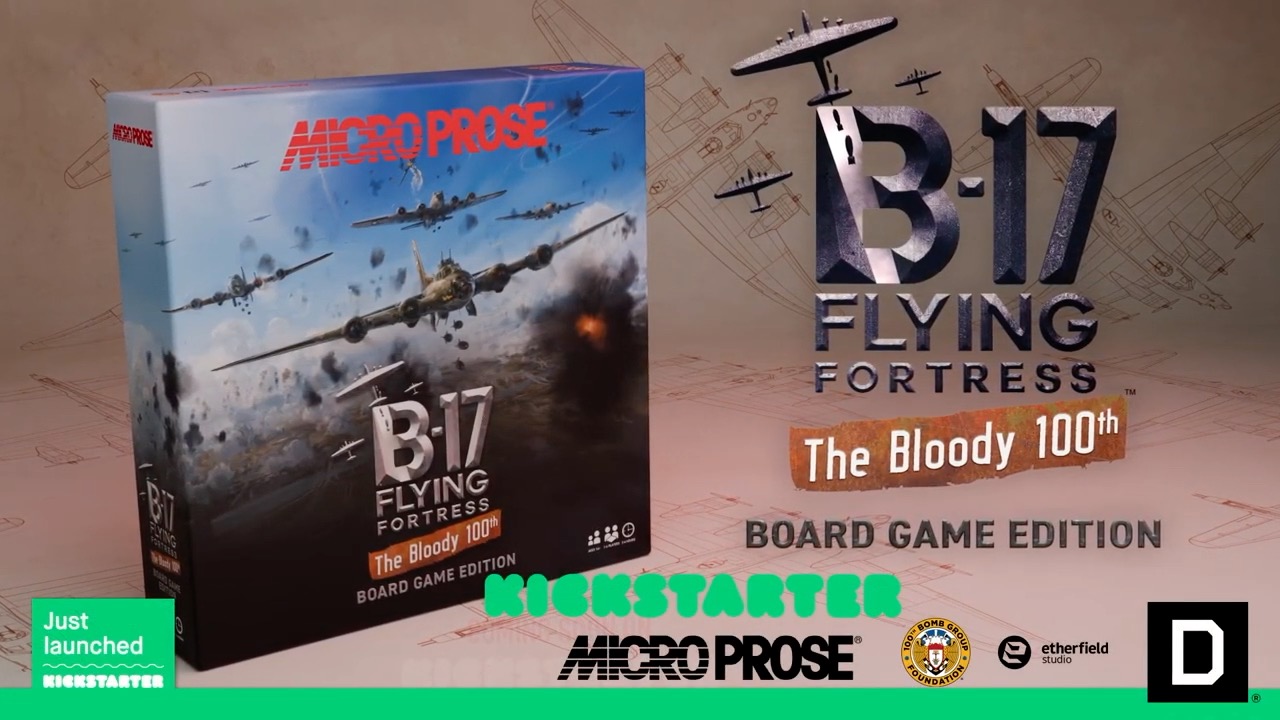 B-17 Flying Fortress The Bloody 100th Board Game Official Kickstarter ...