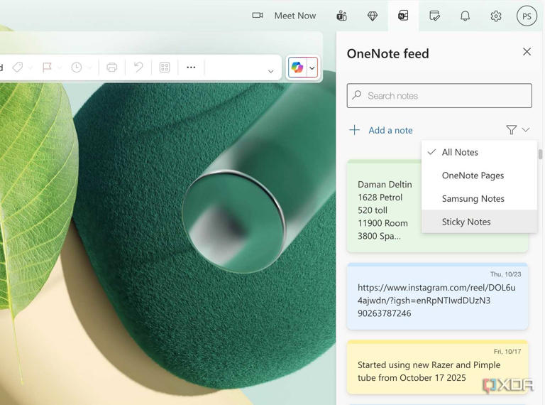 Sticky Notes is an unsung hero of my productive workflow