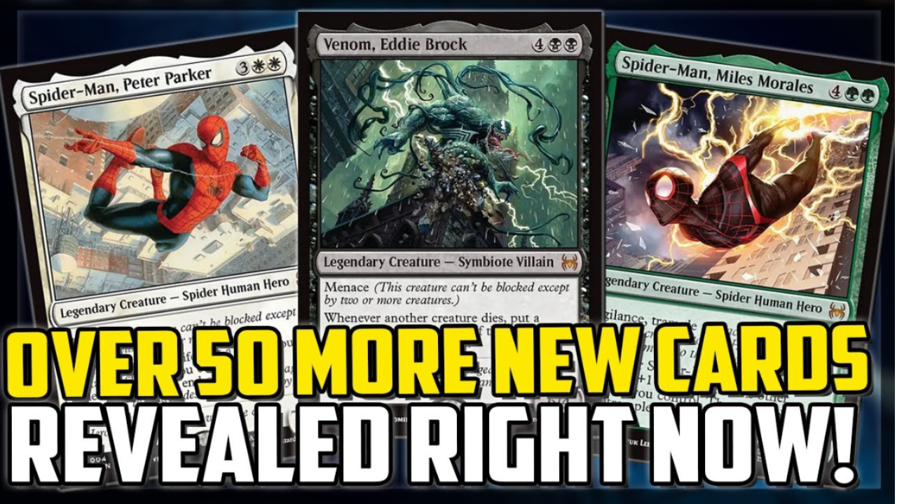Spider-Man Takes Over MTG! Over 50 New Cards Revealed – Deck-Building ...
