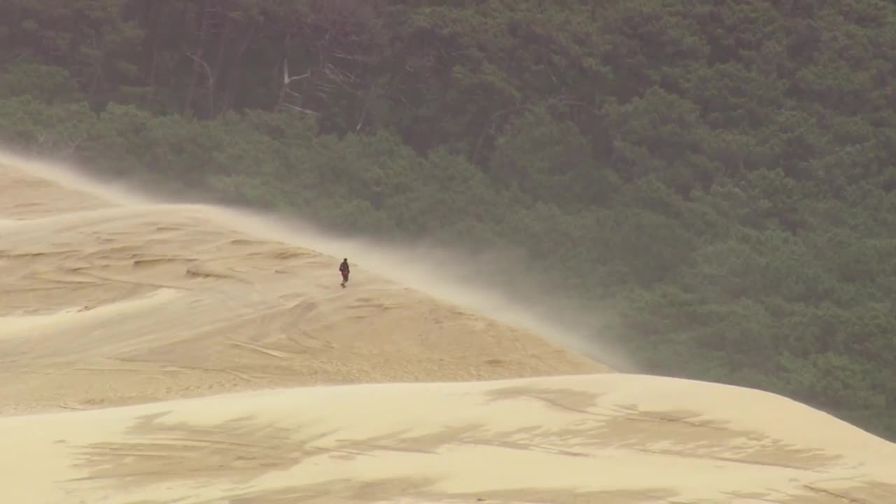 Drone Views of Dune du Pilat: Europe’s Tallest Sand Dune