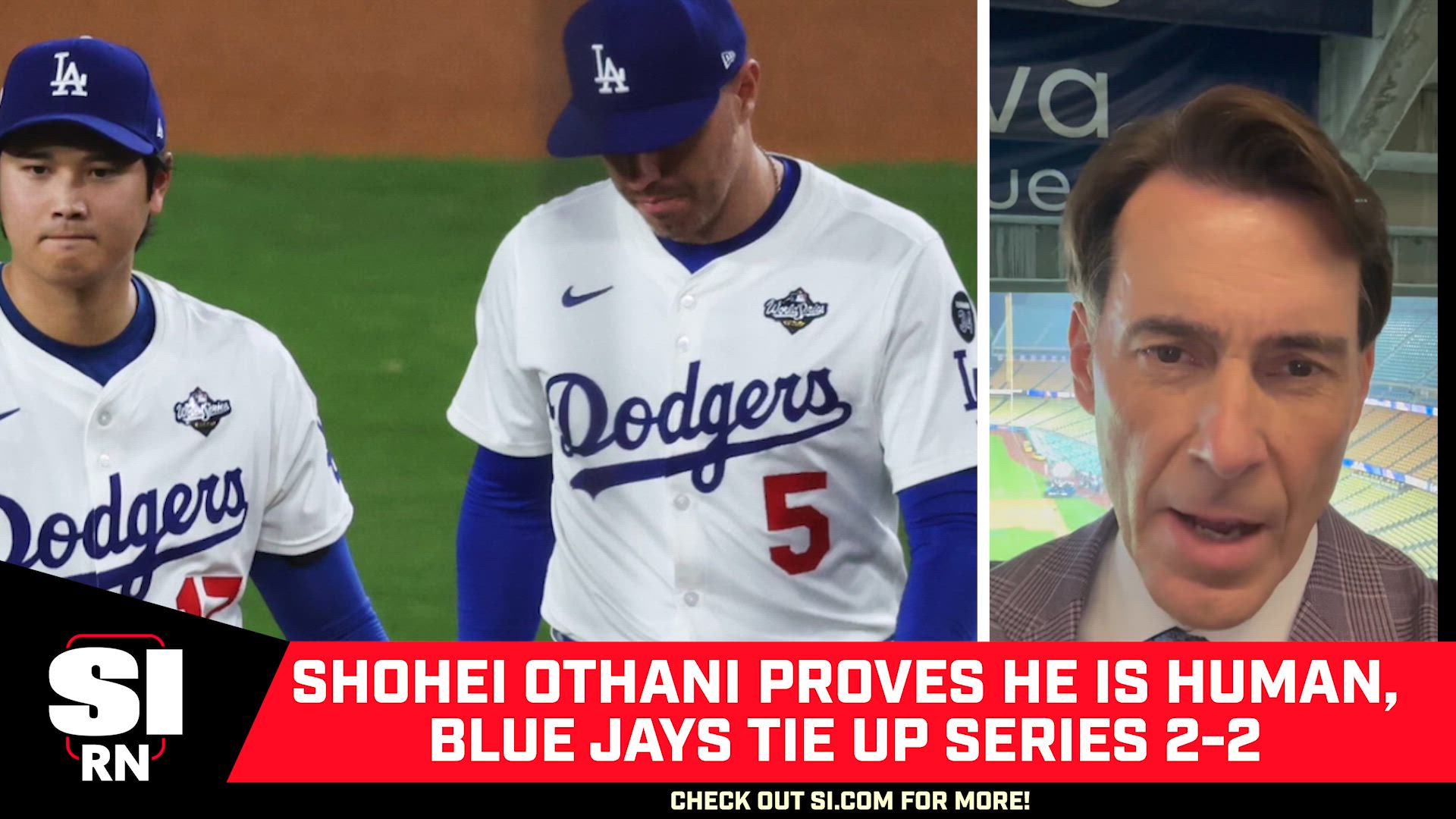 Shohei Ohtani Proves He is Human, Blue Jays Tie Series 2-2