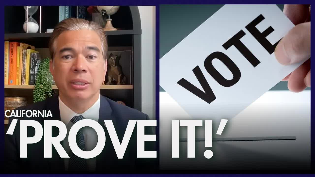 California AG Bonta rebukes GOP claims of voter fraud: 'Prove it!'