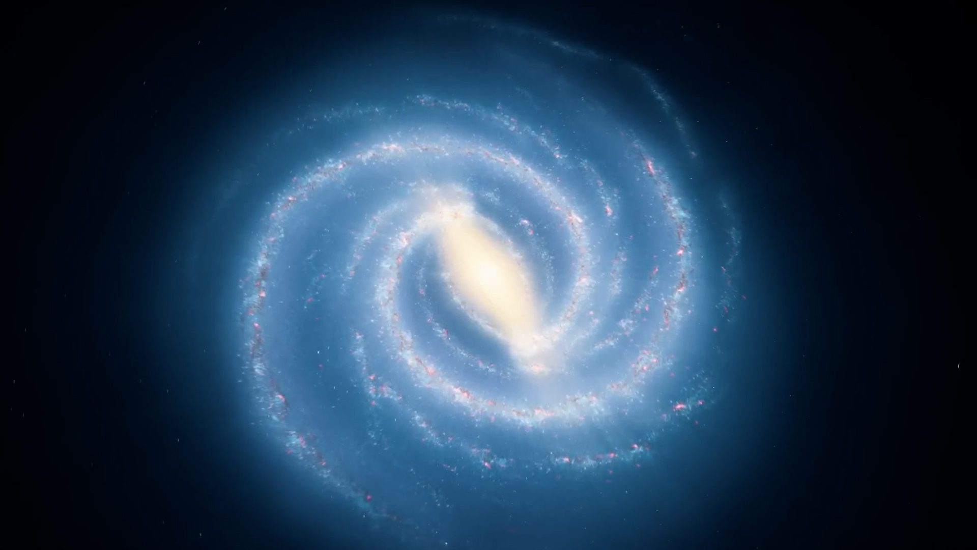 What are Enigmatic Lights at Our Galactic Core?