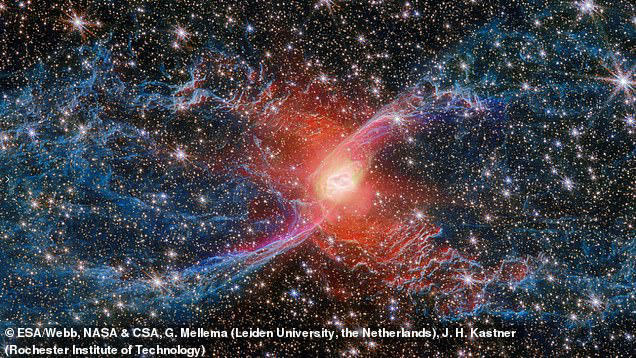 Just in time for Halloween! NASA's James Webb snaps a spooky photo of ...