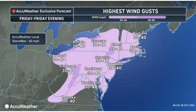 Halloween Chill: Storm To Bring Rain, Gusty Winds, Snow To Some Parts ...