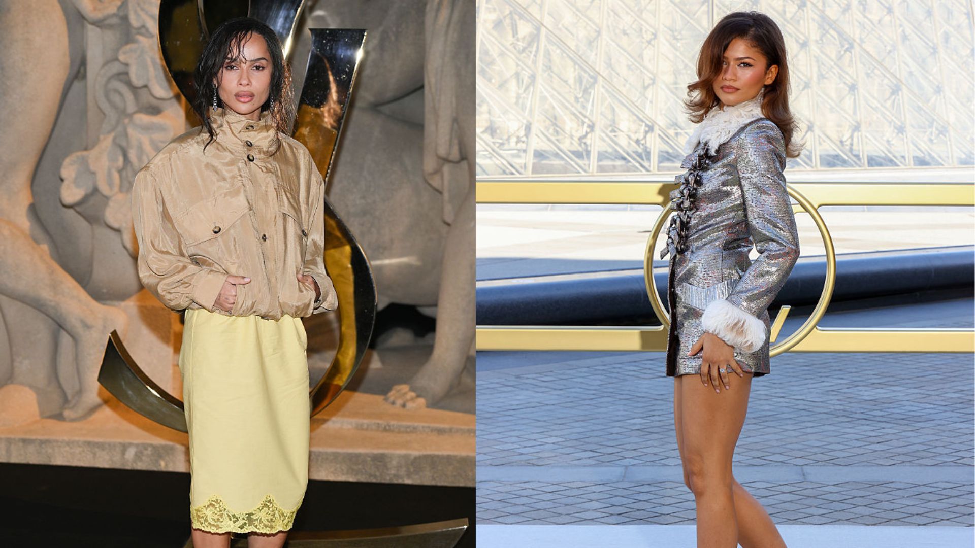 34 celebrity looks at Paris Fashion Week