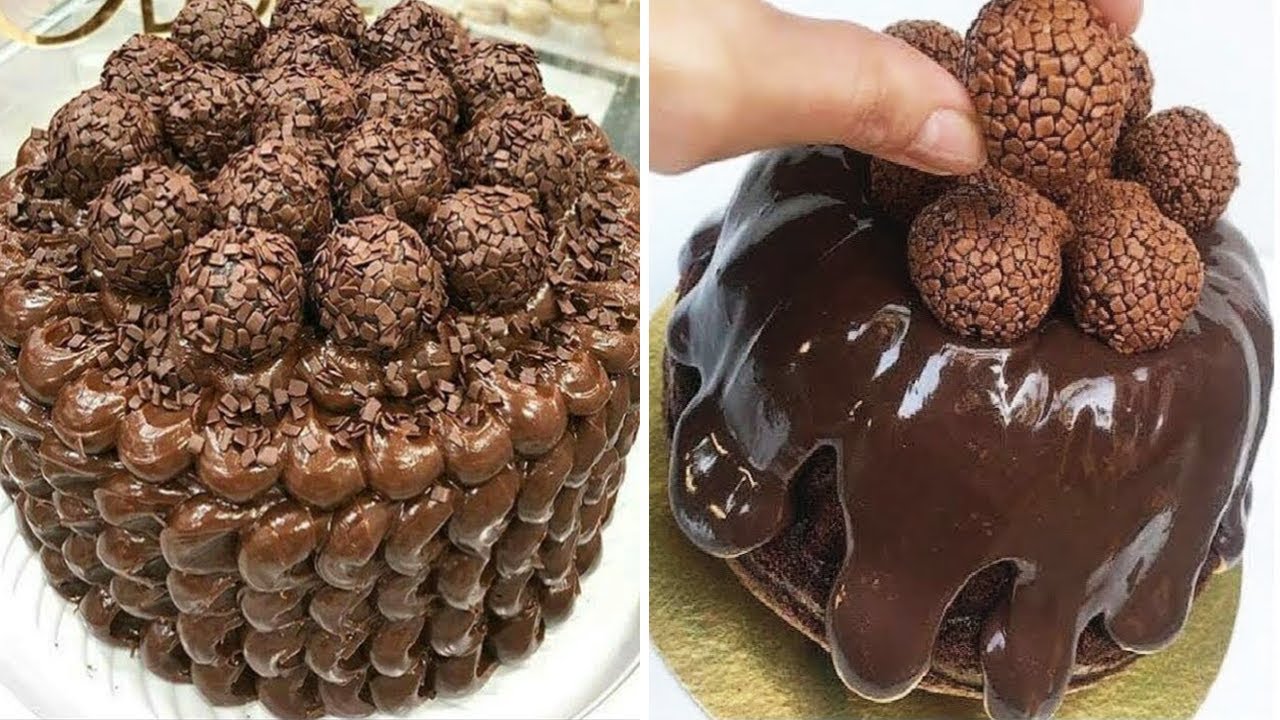 Chocolate Truffle Cake Designs | Satisfying Cake Compilation