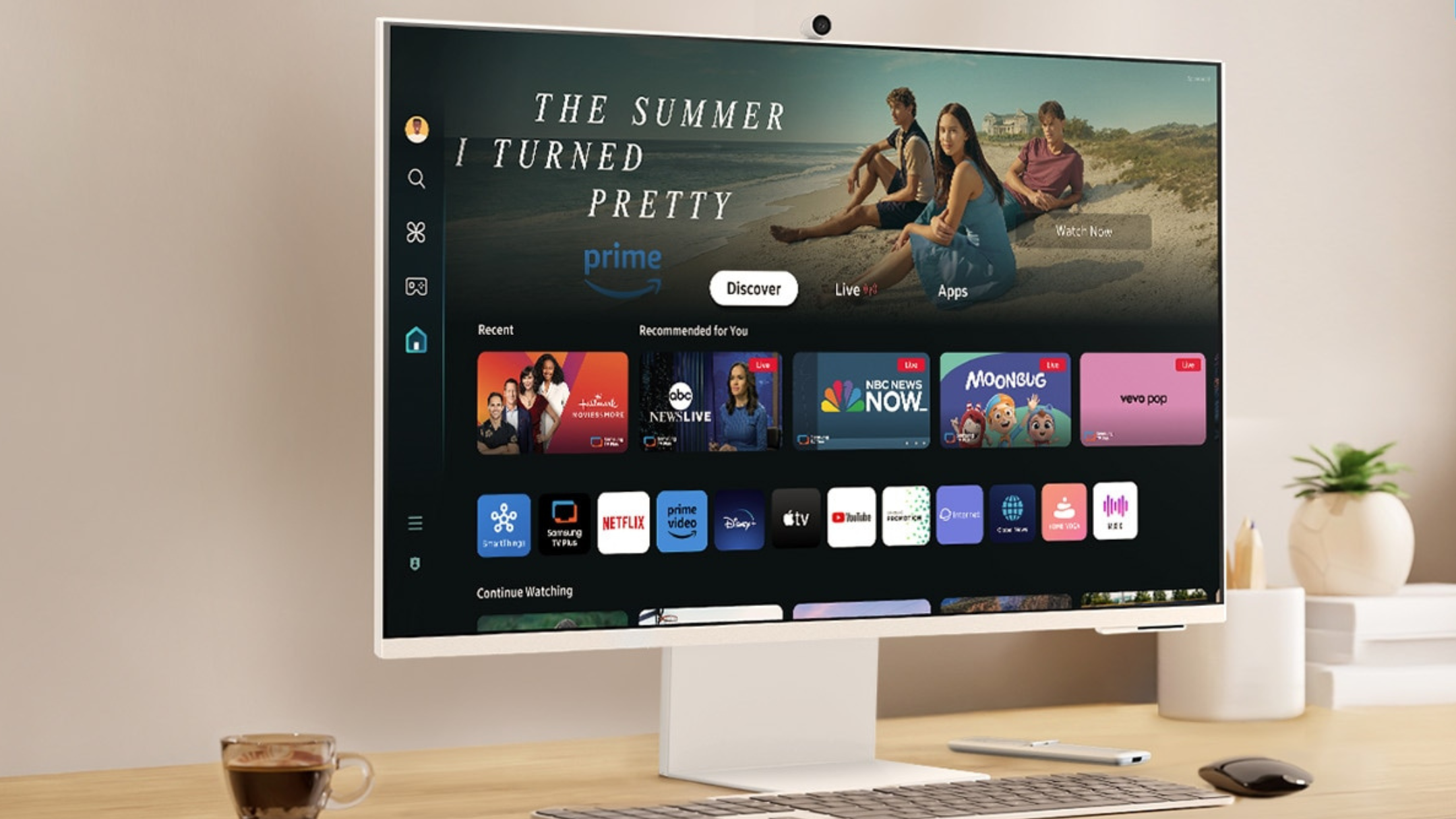 This Samsung 32-inch 4K monitor can pull double duty as your smart TV