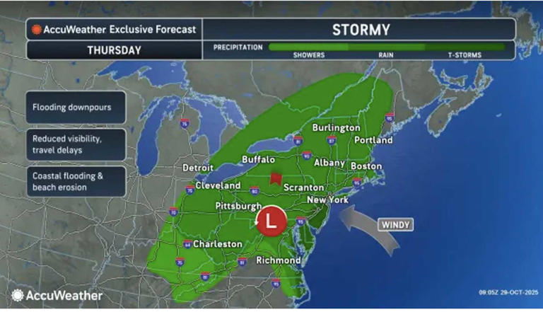 Halloween Chill: Storm To Bring Rain, Gusty Winds, Snow To Some Parts ...
